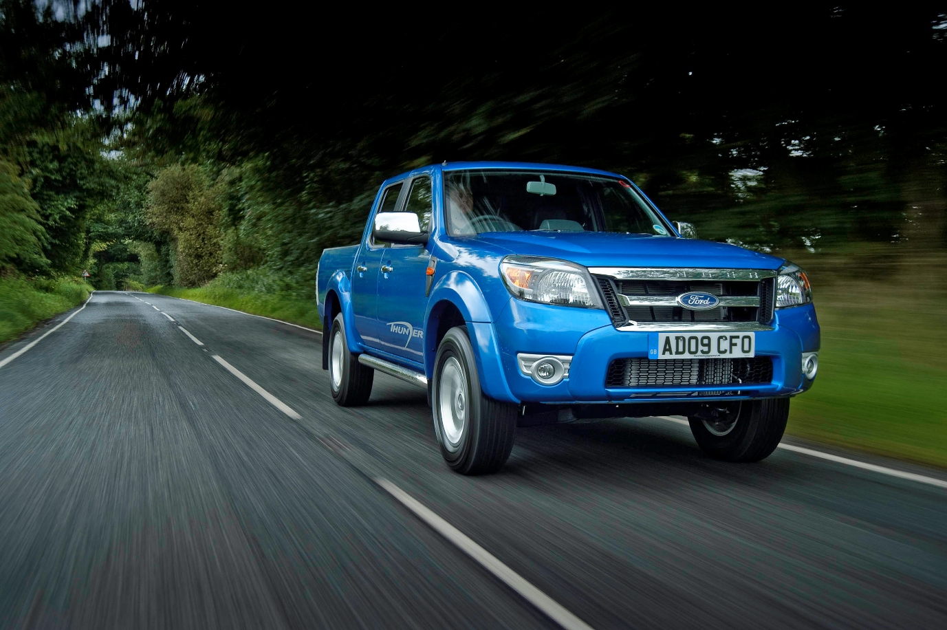 2009 New Ford Ranger (UK). - Export and Freight