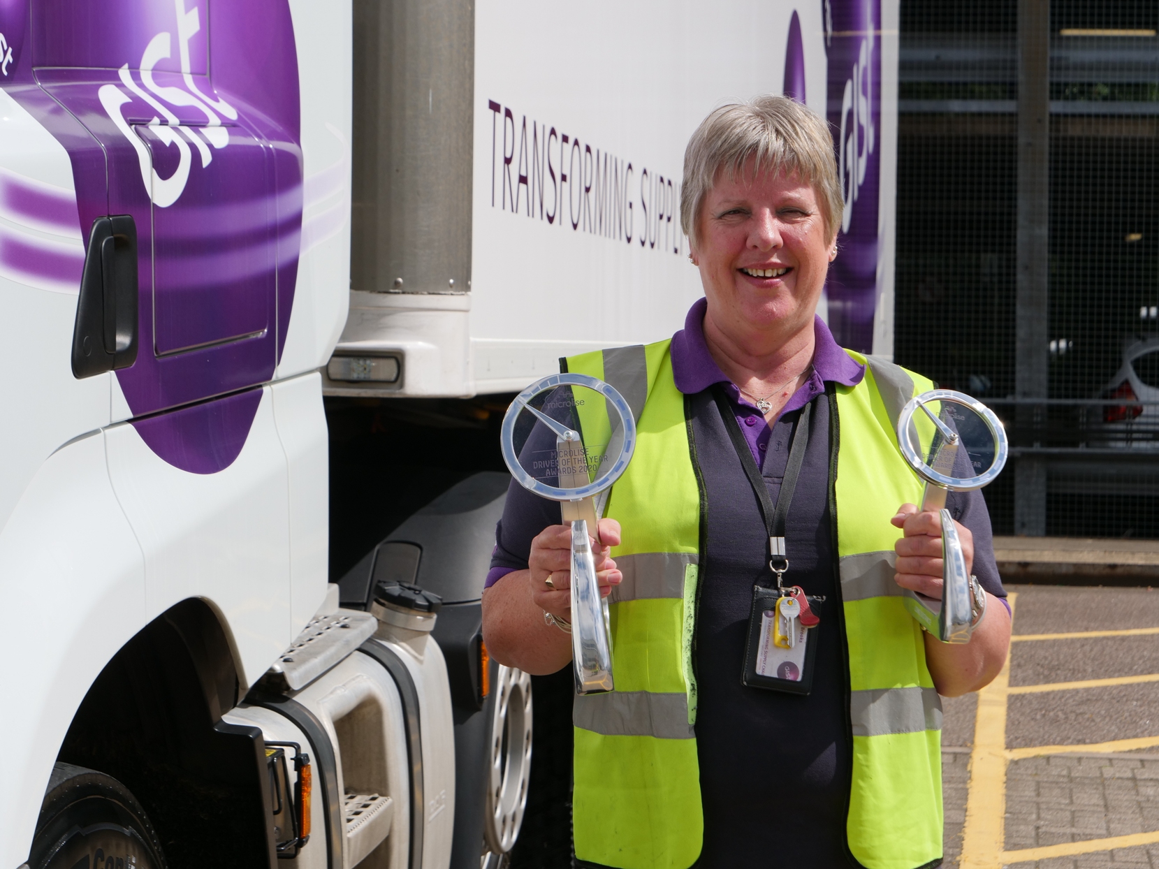 Gist Wins First Female Microlise Driver Of The Year 2020