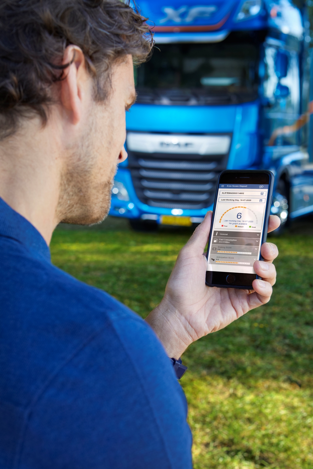 DAF Connect App: enhancing fuel efficiency