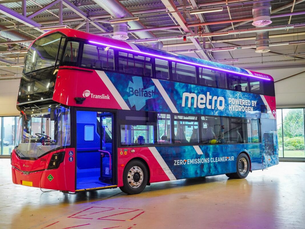 Wrightbus honoured to showcase its first Hydrogen Bus to the World