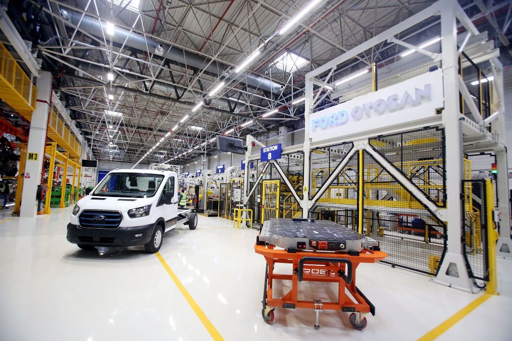 Ford E-Transit: First Models Roll Off Production Line