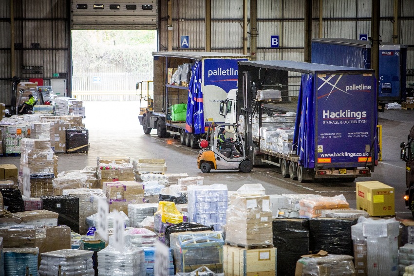 Palletline Celebrates Record Volumes
