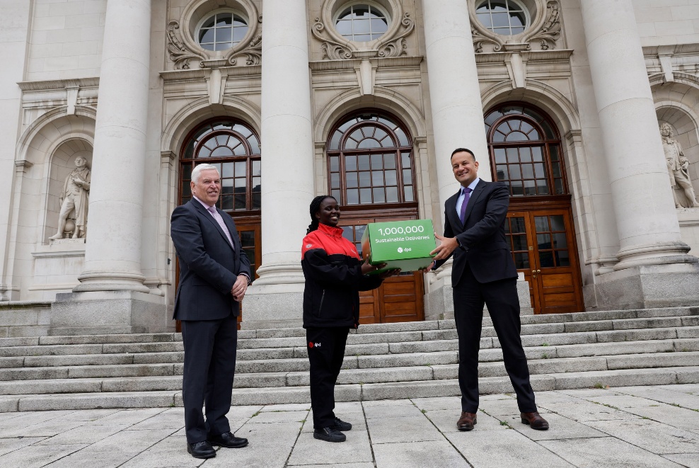 DPD Ireland delivers its One Millionth sustainable parcel