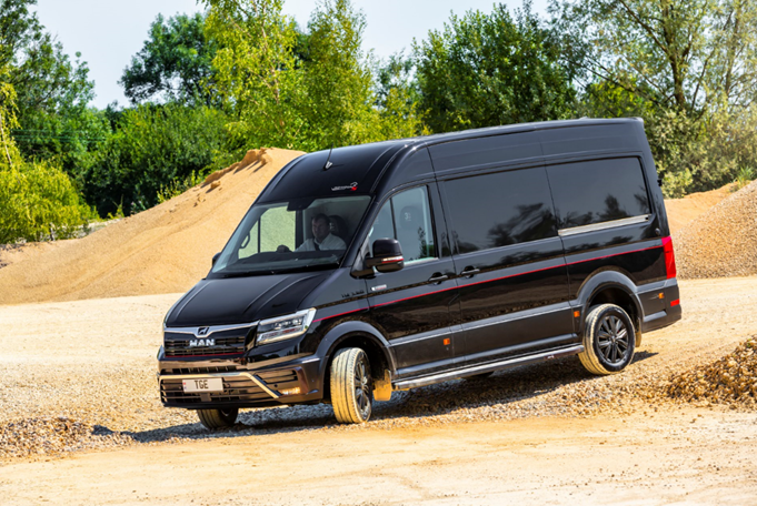 Special Edition MAN TGE Lion S 30th Anniversary Van