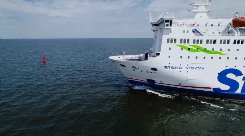 Stena Vision-2- leaving Gdansk#2 - Copy - Export and Freight