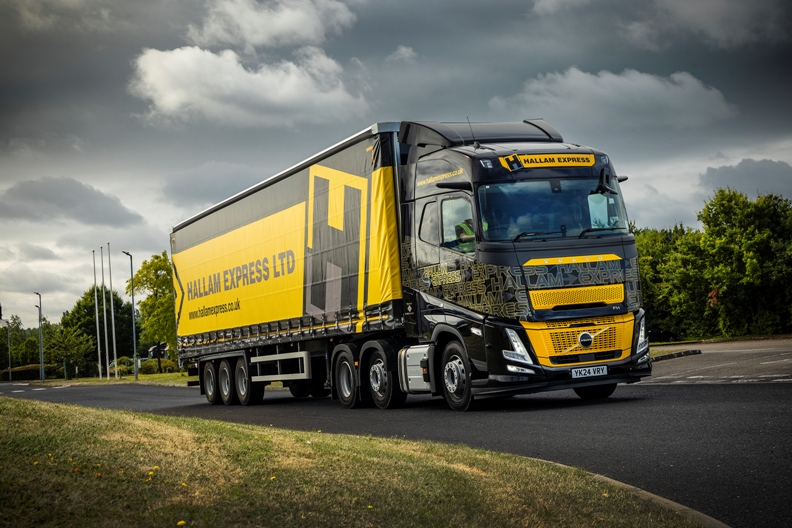 Hallam Express Invests in Eight Volvo FH Aeros