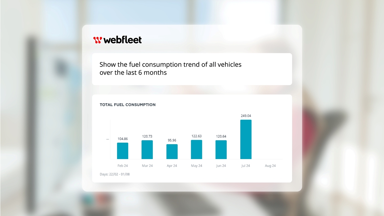 Webfleet introduces new AI Assistant for Fleet Managers