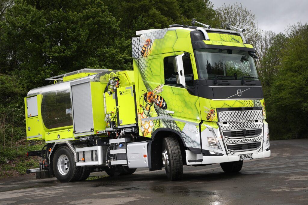 Volvo Trucks sweep up with a special order for Connor Construction
